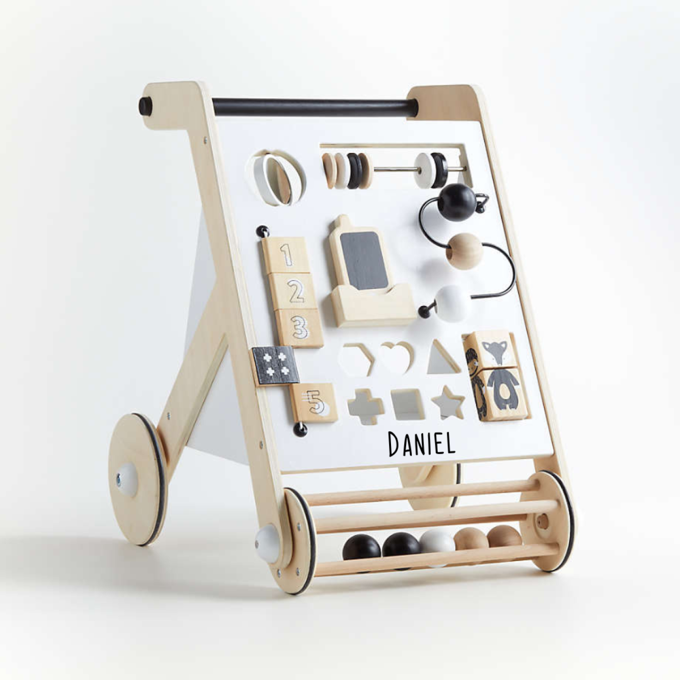 Personalised Wooden Activity Walker